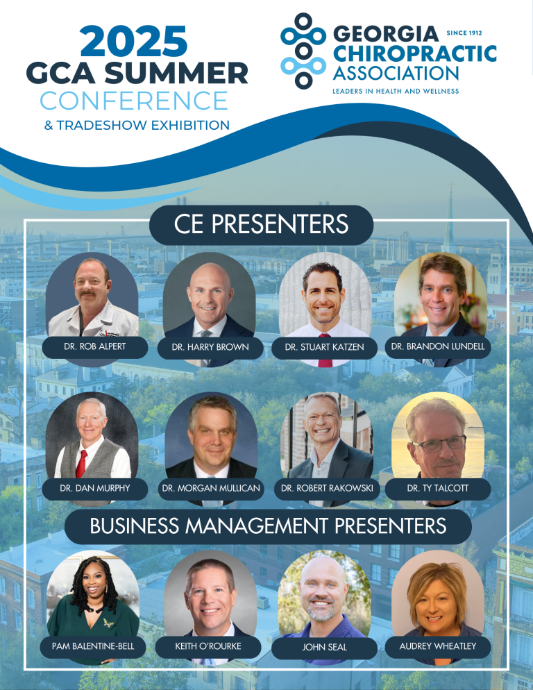 GCA's 2025 Summer Conference - GAChiro